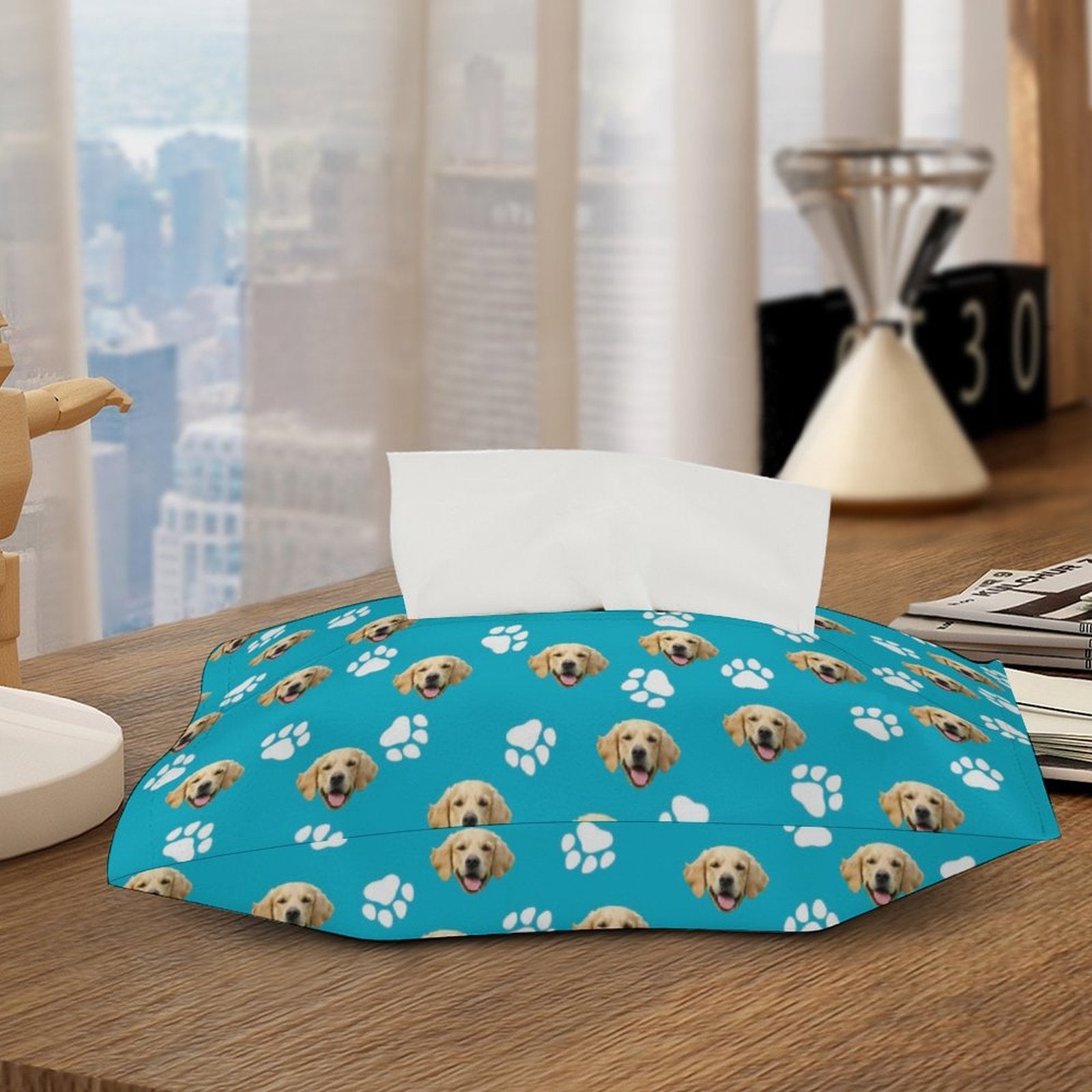 Custom Pet Face Tissue Box Put Pet Face On Tissue Cover – WEPRINTME